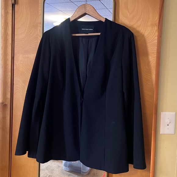 Who What Wear | Jackets & Coats | Who What Wear Flaresleeve Jacket ...